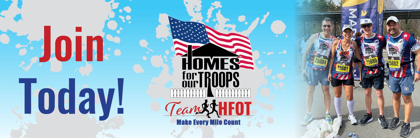 Run with Team HFOT – Homes For Our Troops